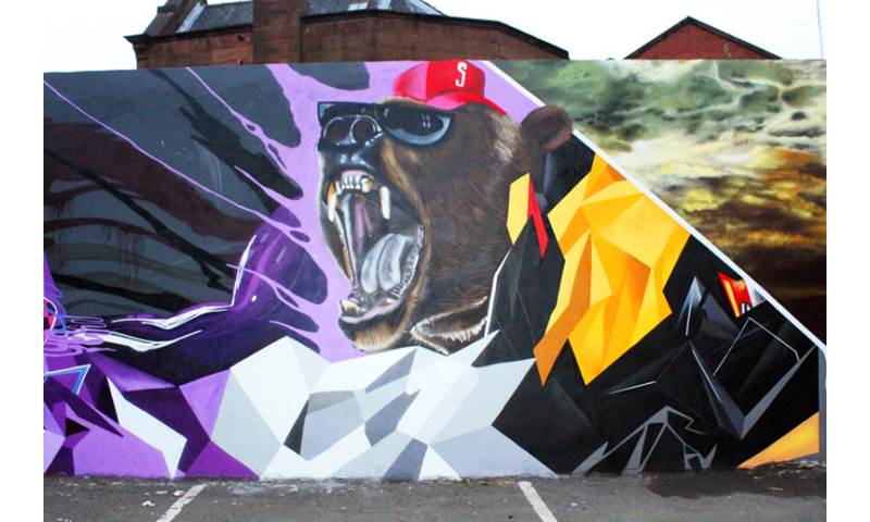 Book Scottish Graffiti Murals in Stirling and Falkirk | Eventsense